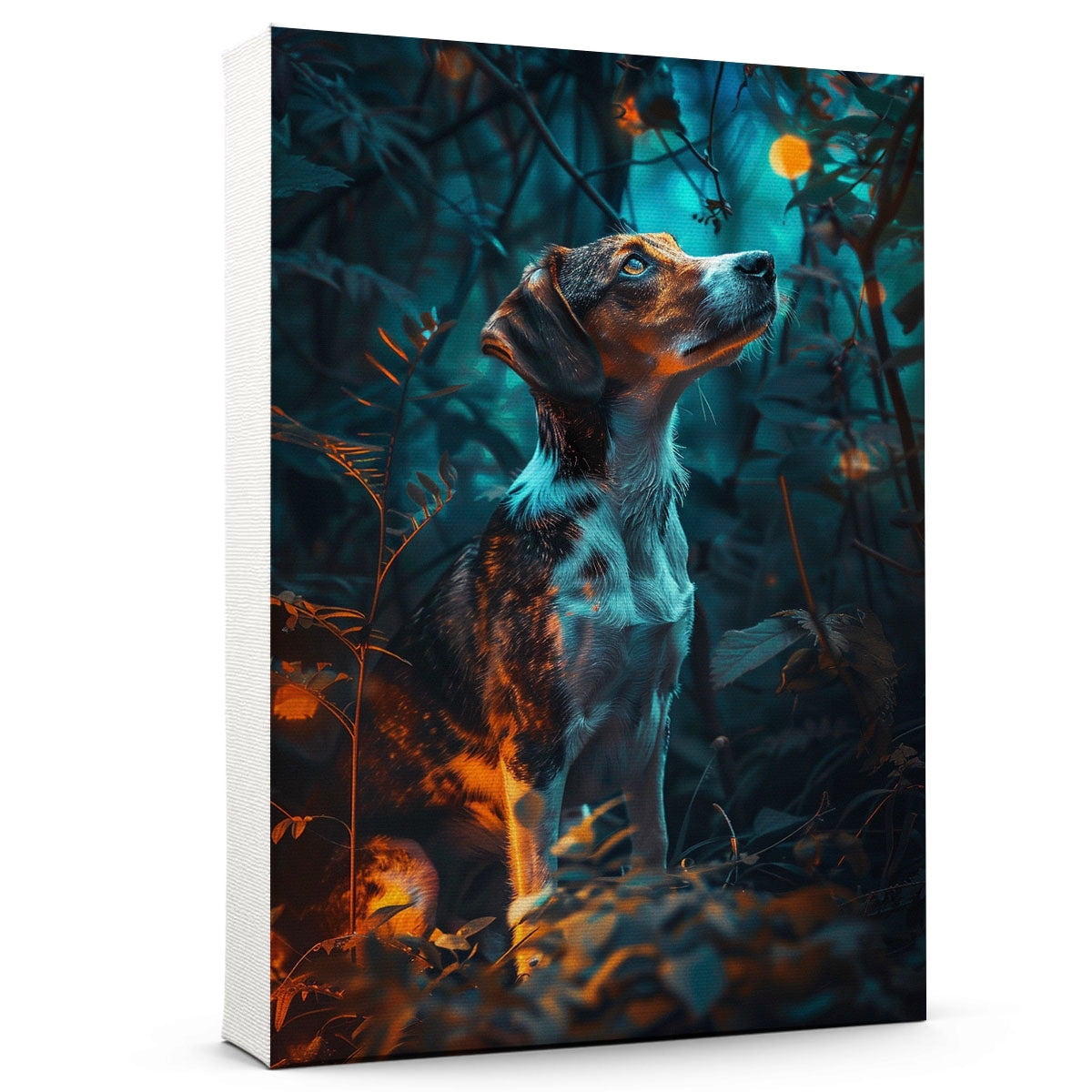 English Foxhound Dog Poster Unframe Wall Art & Decor , English Foxhound ...