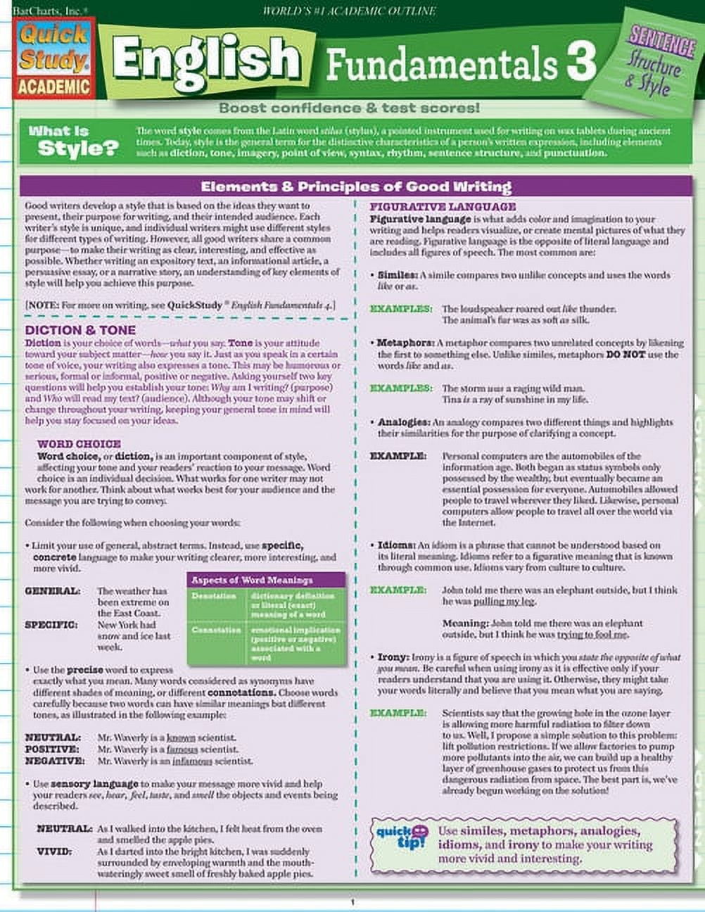 English Fundamentals 3 (Other) - Walmart.com