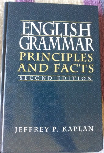 Pre-Owned English Grammar: Principles and Facts (Hardcover) 0132809672 ...