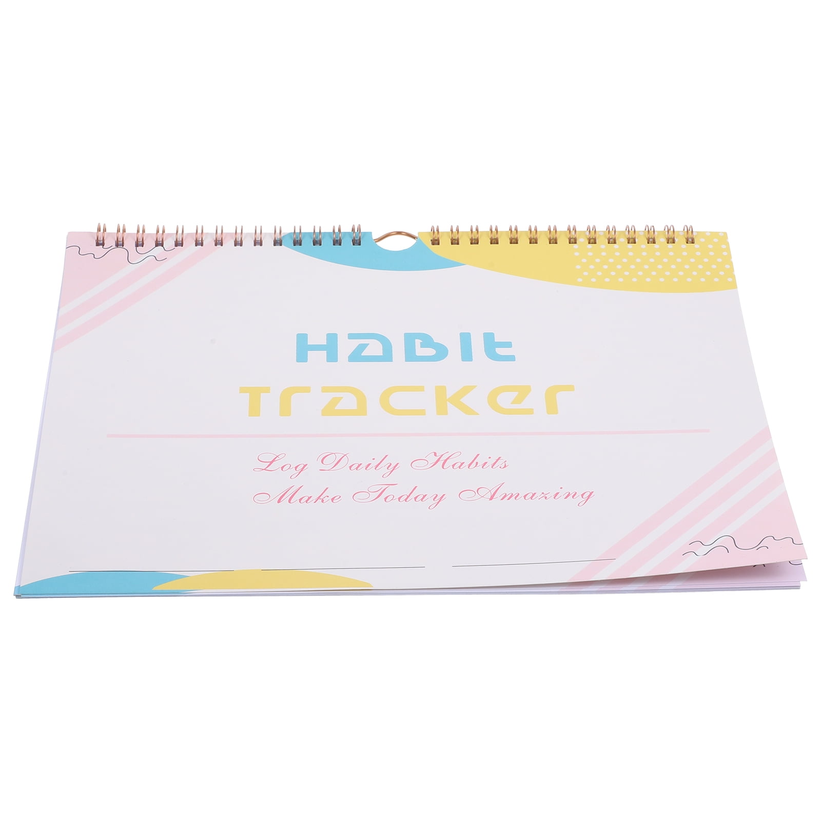 English Habit Tracker Record Planner Calendars Goal Tracker Reminder ...