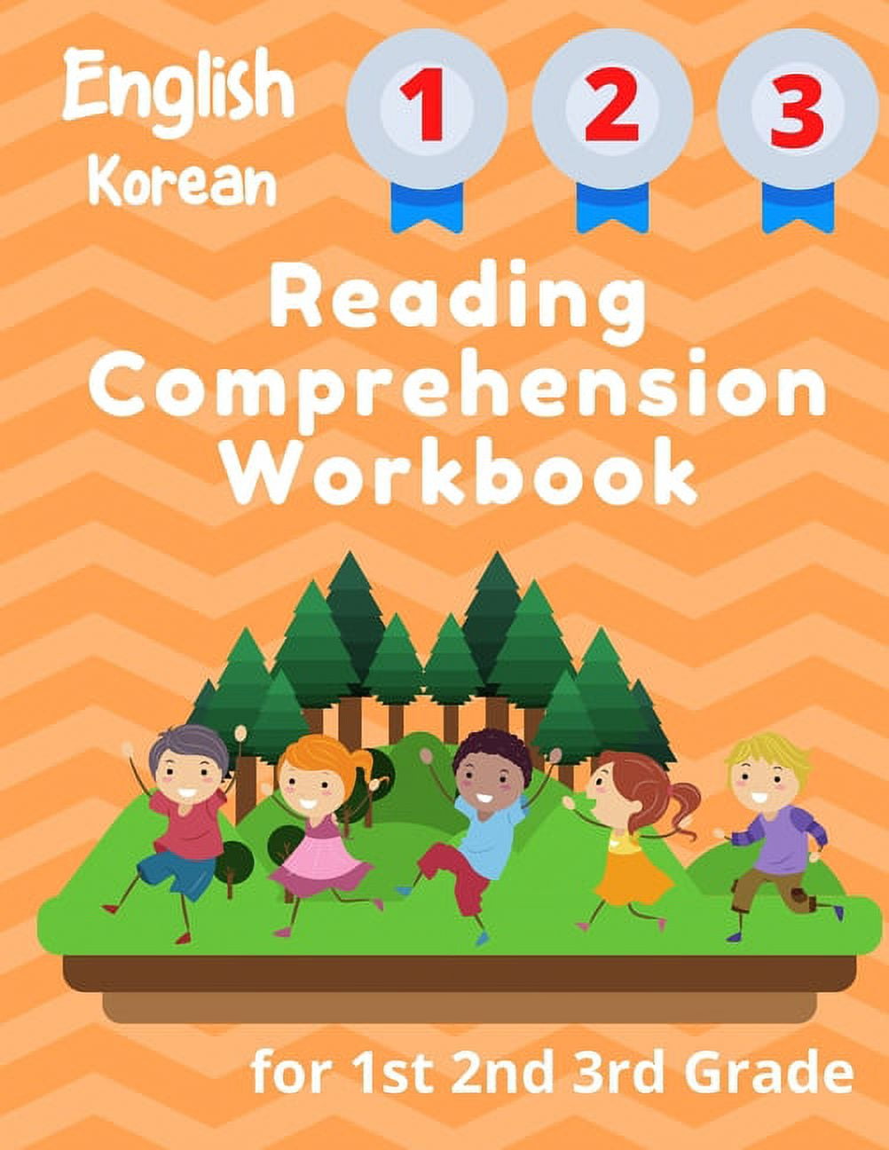 English Korean Reading Comprehension Workbook for 1st 2nd 3rd Grade ...