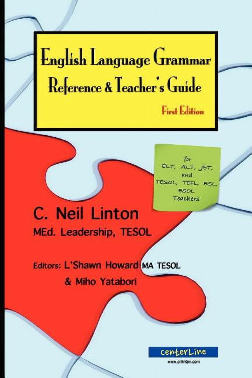 English Language Grammar Reference & Teacher's Guide - First Edition ...