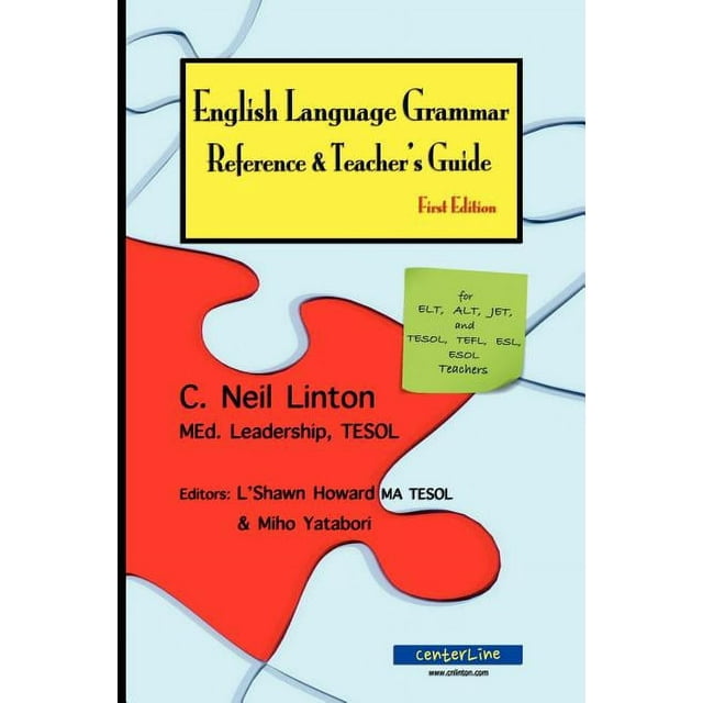 English Language Grammar Reference & Teacher's Guide - First Edition ...