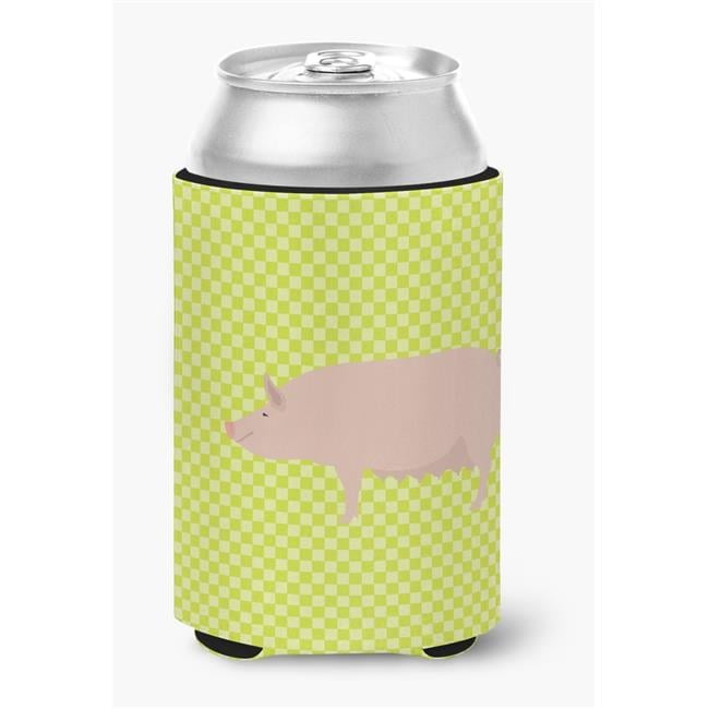 English Large White Pig Green Can or Bottle Hugger - Walmart.com
