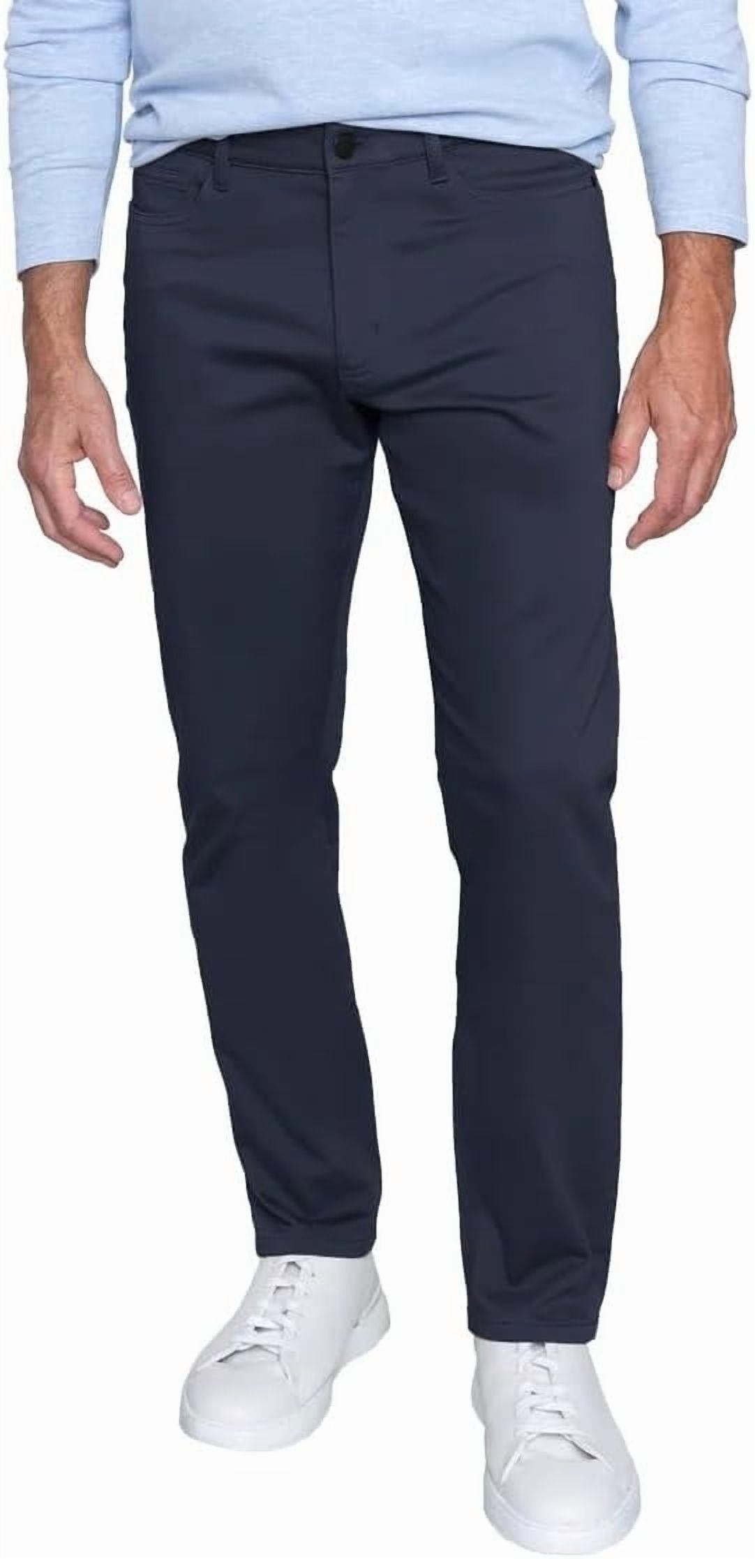English Laundry Men s 4 Way Stretch Fabric Straight Fit Midweight Pant ...