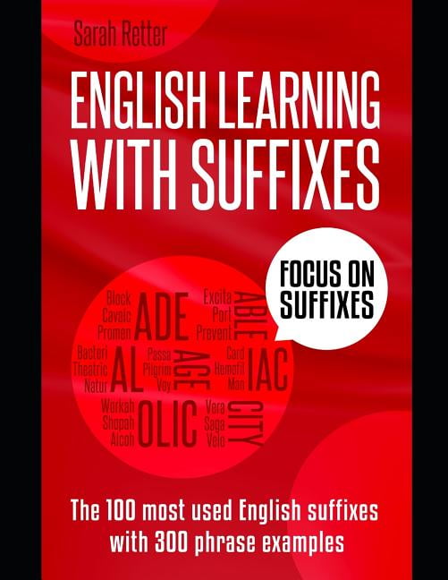 Easy English: English Learning with Suffixes: The 100 most used English ...