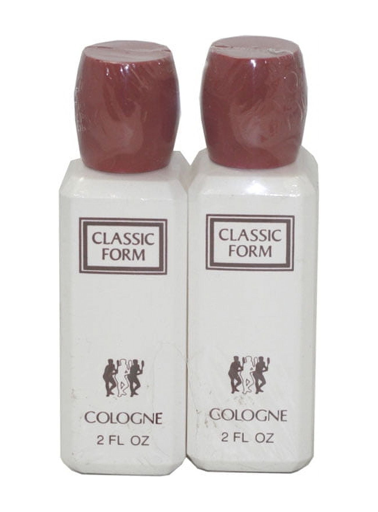 Classic Form English Leather Cologne Pack for Men by Mem, 2 X 2.0 Oz ...