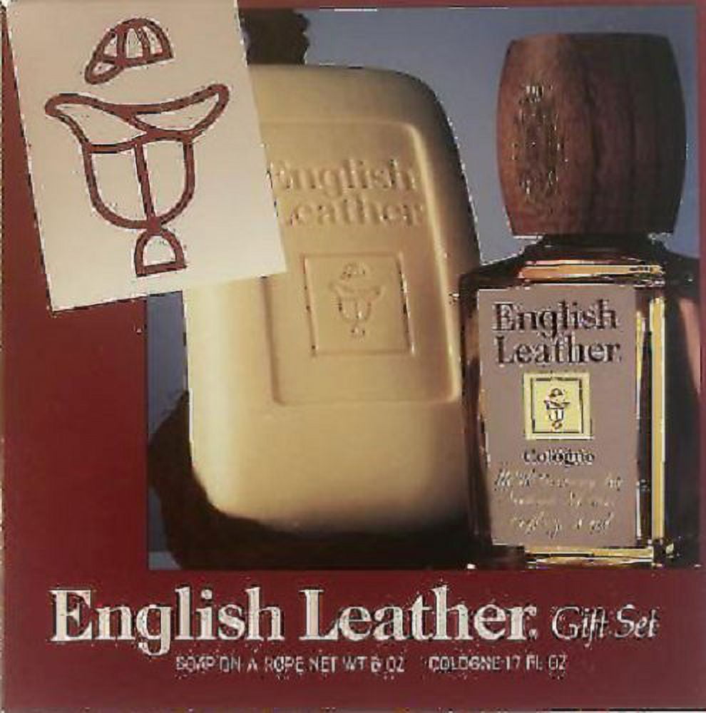English Leather Gift Set Soap On A Rope 6 Oz & Cologne 1.7 Oz - Walmart.com
