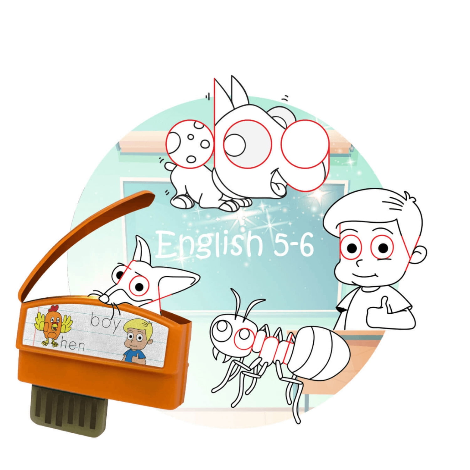 Flycatcher smART Sketcher 2.0 Creativity Pack, English Level 1, Ages 5 ...