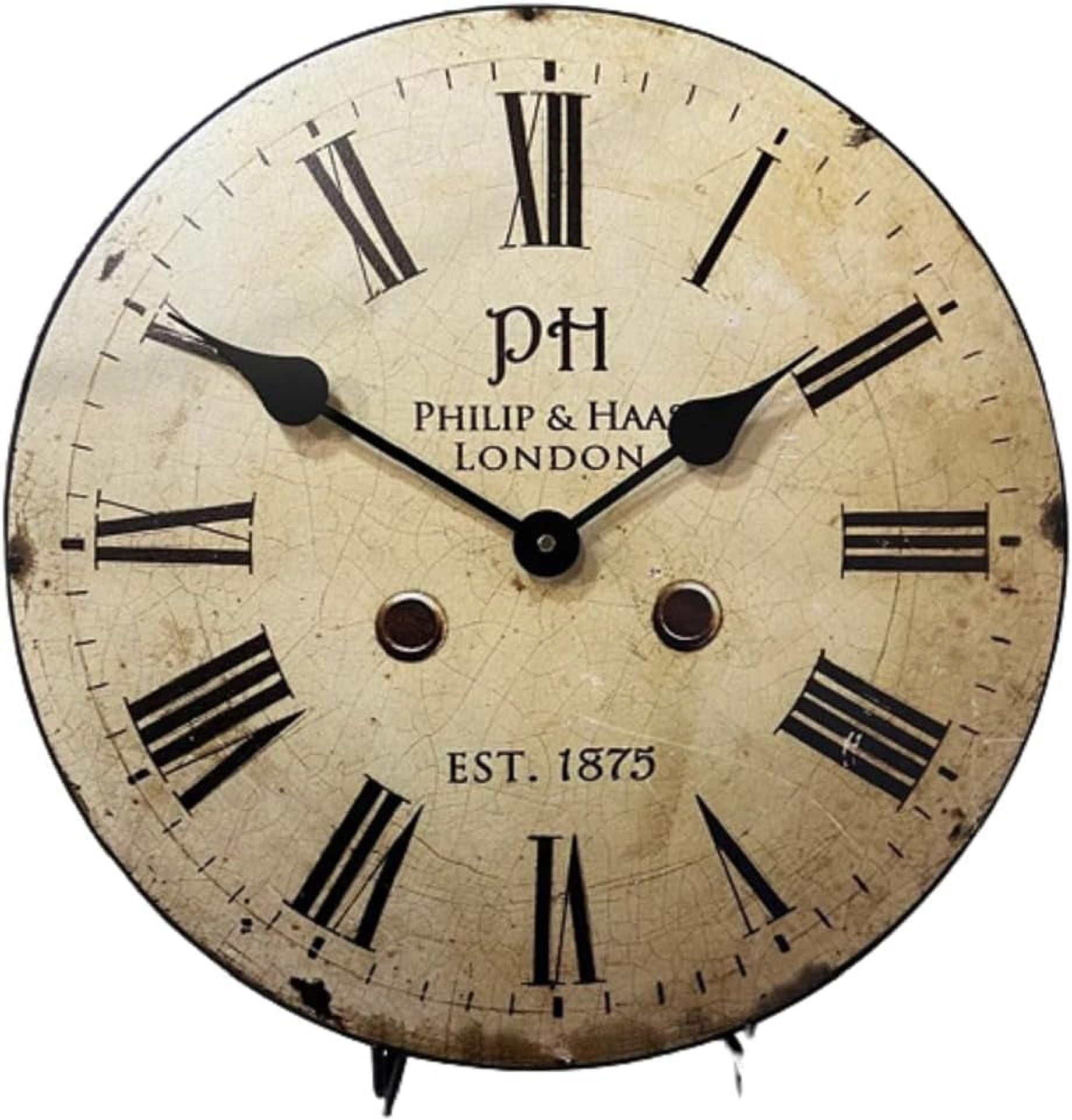 English Longcase Wall Clock | Ultra Quiet Quartz Mechanism | Hand Made ...