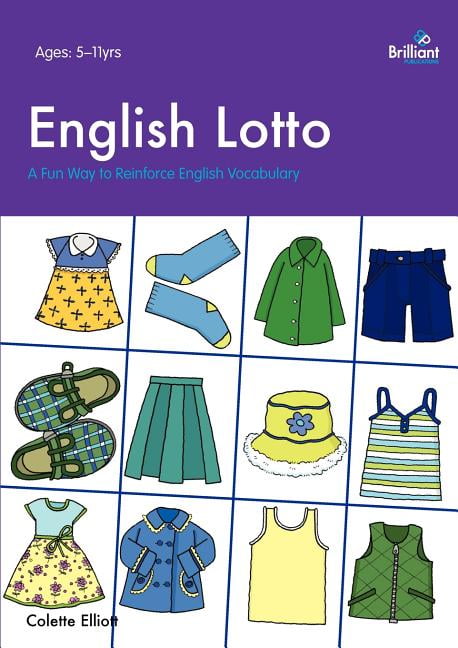 English Lotto : A Fun Way to Reinforce English Vocabulary - Walmart.com