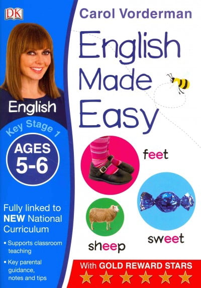 English Made Easy, Ages 5-6 (Key Stage 1) Carol Vorderman (Paperback ...