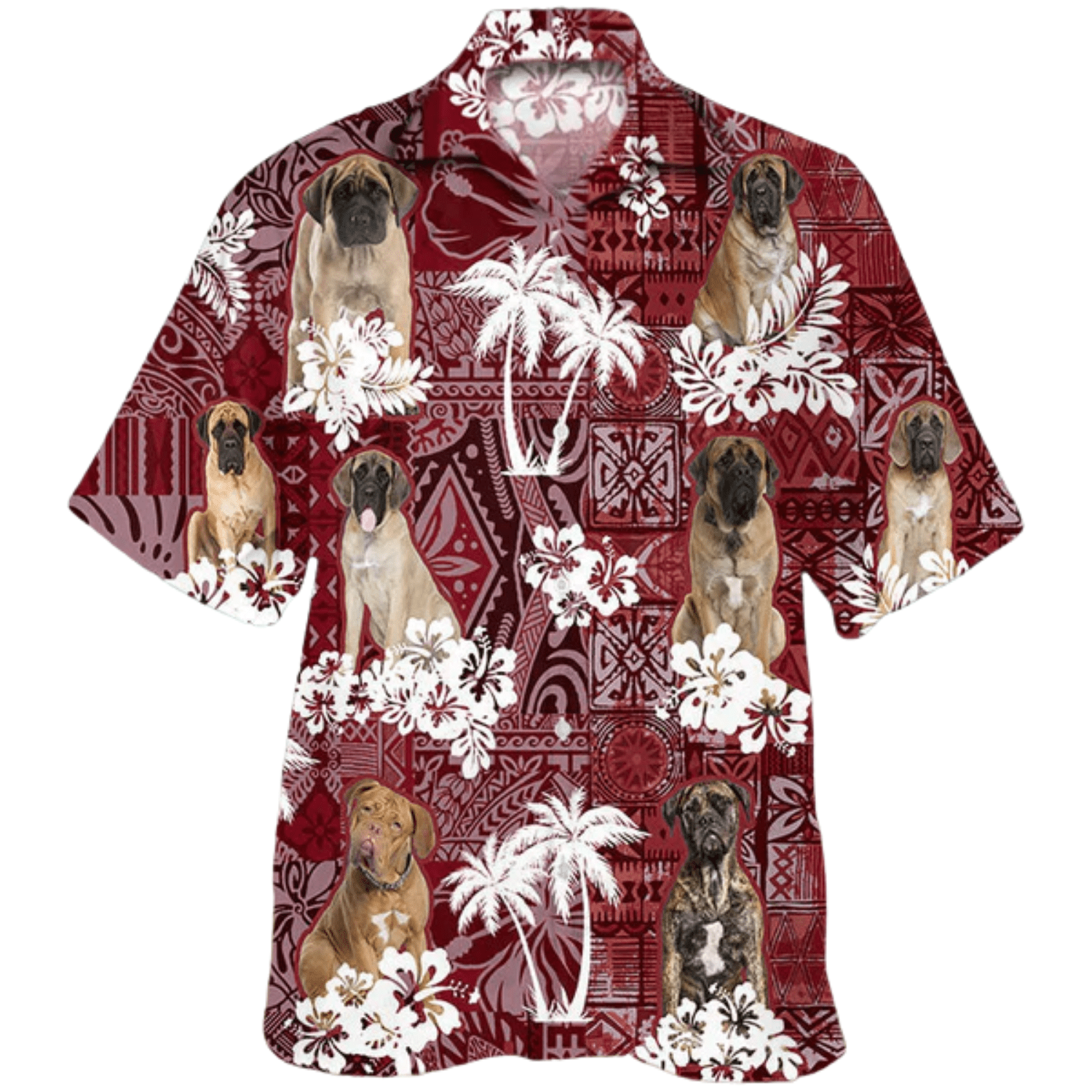 English Mastiff Hawaiian Shirt, Dog Hawaiian Shirt For Summer - Walmart.com