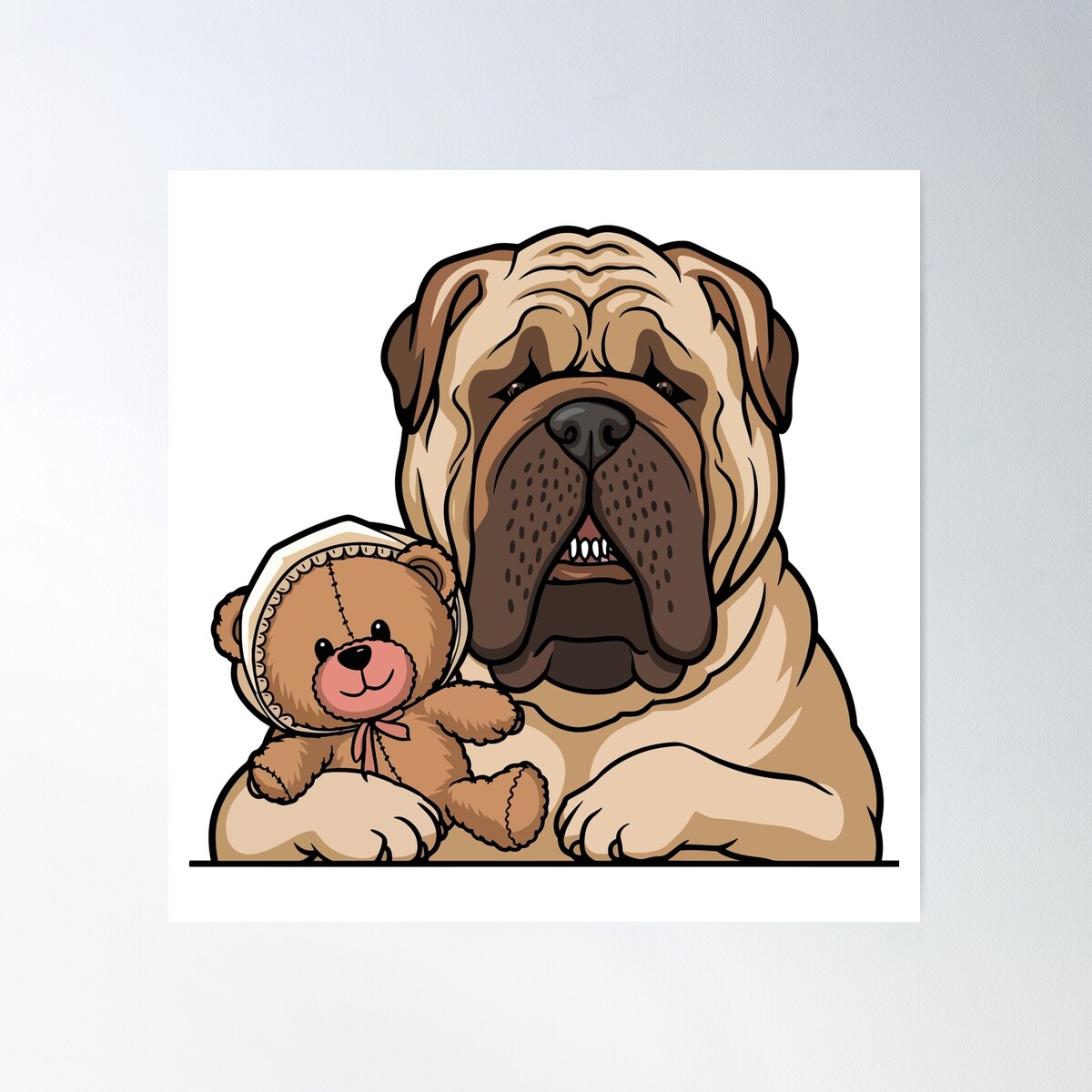 English Mastiff Poster, 24x36 UNFRAMED - Walmart.com