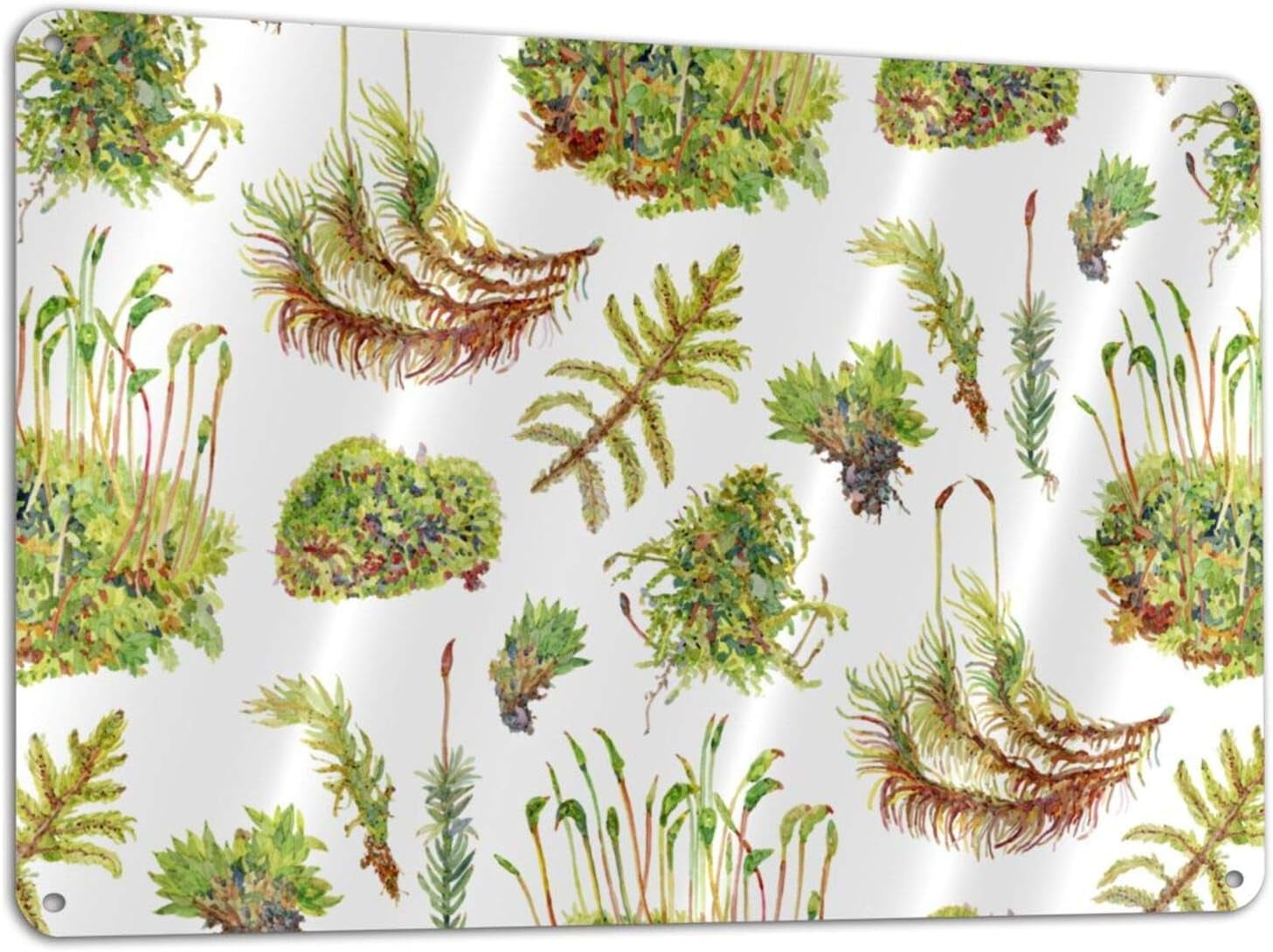 English Moss White Tin Signs Wall Decor for Bars,Restaurants,Cafes Pubs ...