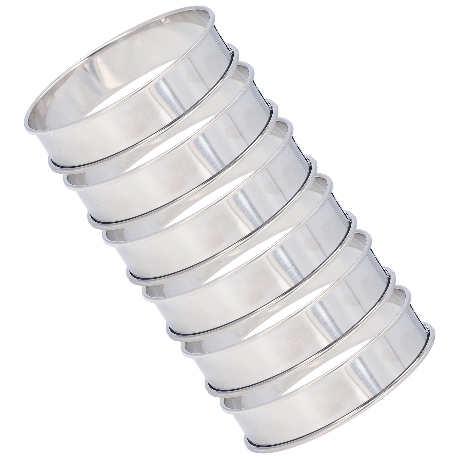 English Muffin Rings, Crumpet Rings Production Easy Demoulding Double ...