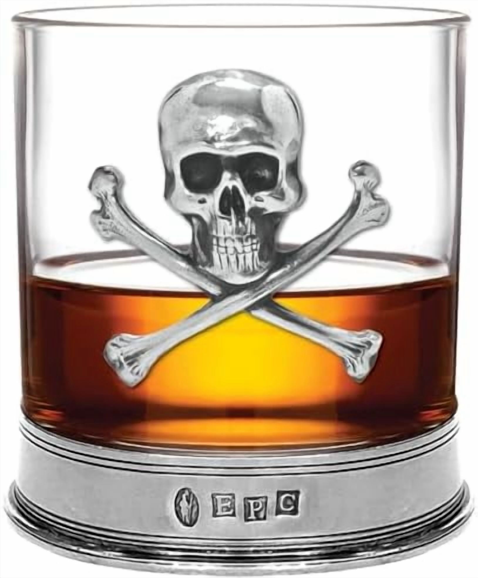 English Pewter Company 11 Ounce Old Fashioned Whisky Rum Rocks Glass ...