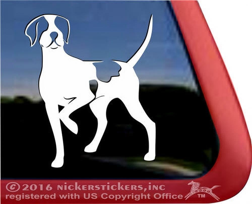 English Pointer High Quality Vinyl Bird Dog Window Decal - Walmart.com