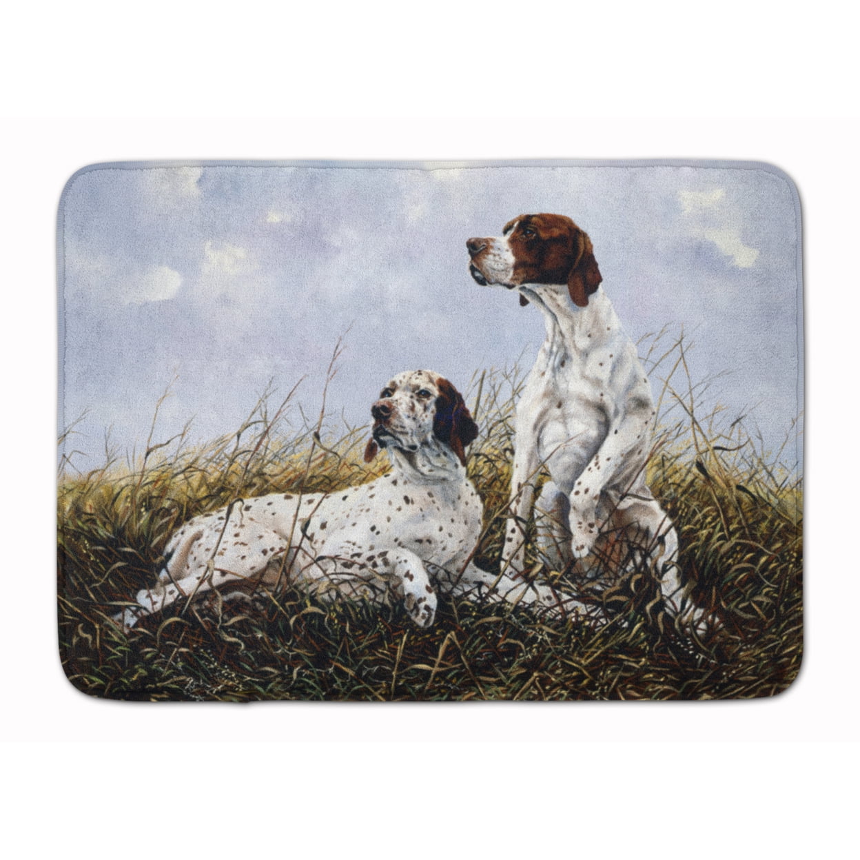 English Pointer by Michael Herring Machine Washable Memory Foam Mat ...