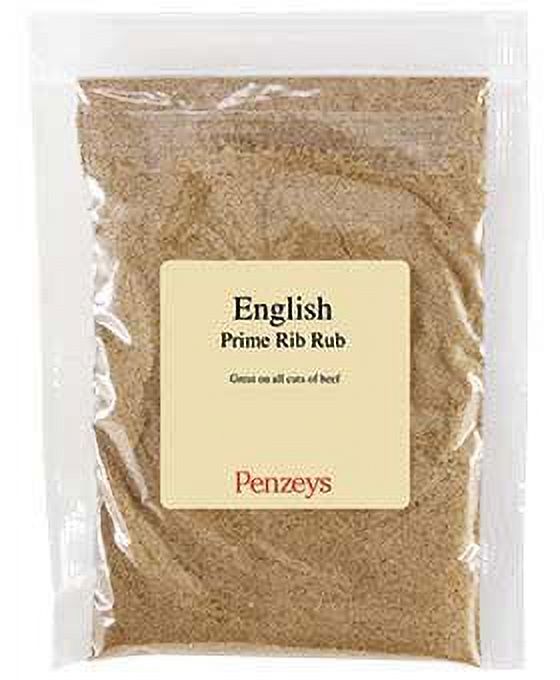 English Prime Rib Rub By Spices 4.7 oz 3/4 cup bag (Pack of 1 ...