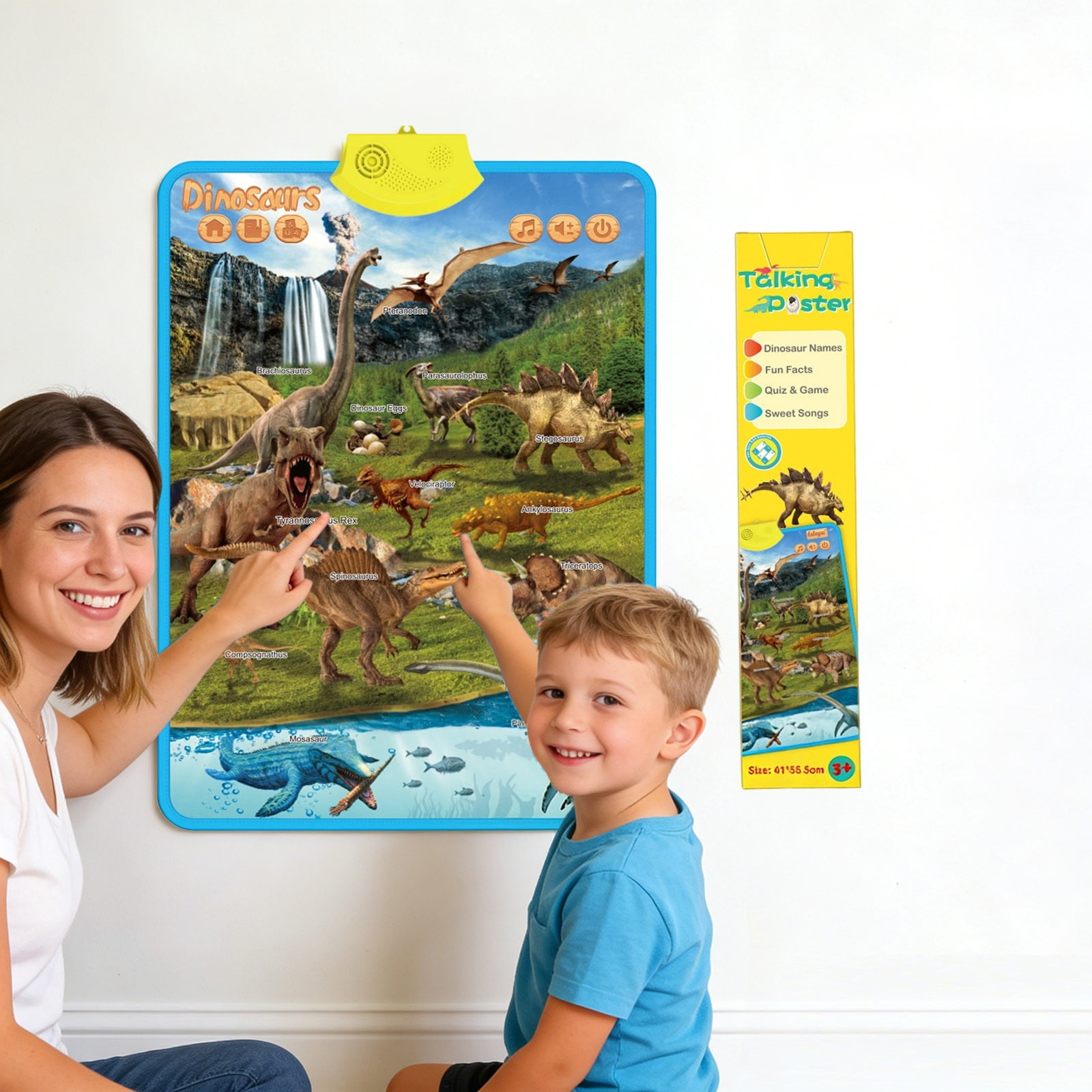 English Pronunciation Learning Wall Chart, Electronic Alphabet Wall ...