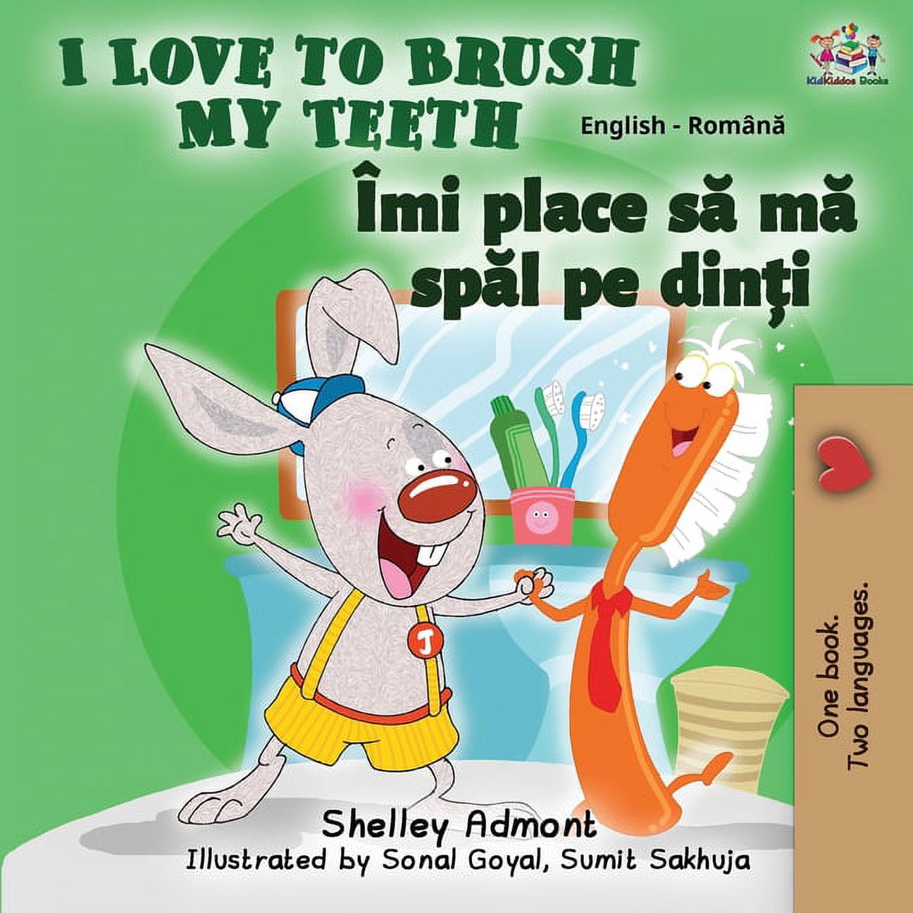 English Romanian Bilingual Collection I Love to Brush My Teeth (English ...