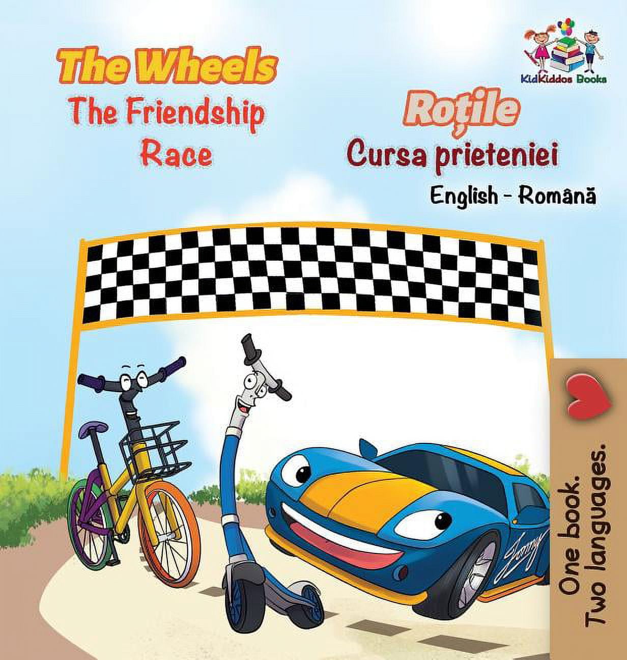 English Romanian Bilingual Collection: The Wheels The Friendship Race ...
