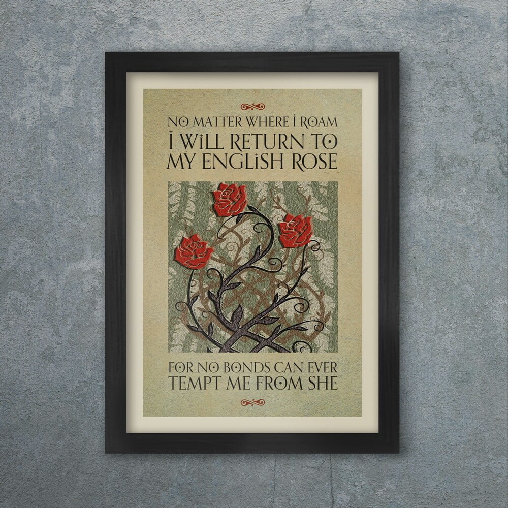 English Rose - Music Poster Print Wall Art - Walmart.com