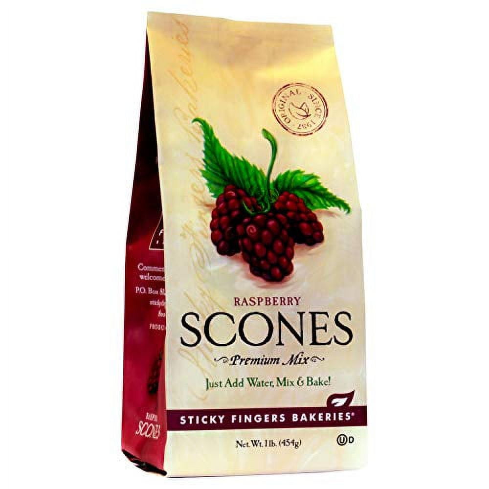 English Scone Mix with Raspberry by Sticky Fingers Bakeries â€“ Easy to ...
