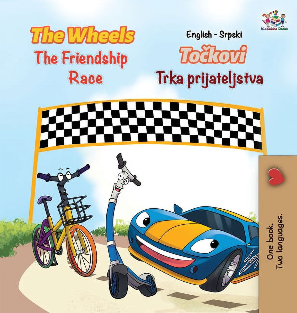 English Serbian Bilingual Collection: The Wheels The Friendship Race ...