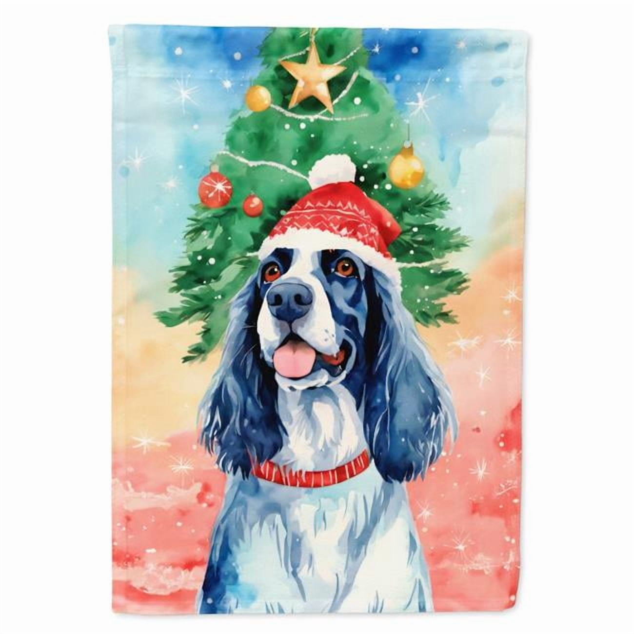 English Setter Christmas House Flag 28 in x 40 in - Walmart.com