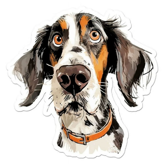English Setter Dog Sticker Phone Decal Water Bottle Stickers Car Decals ...