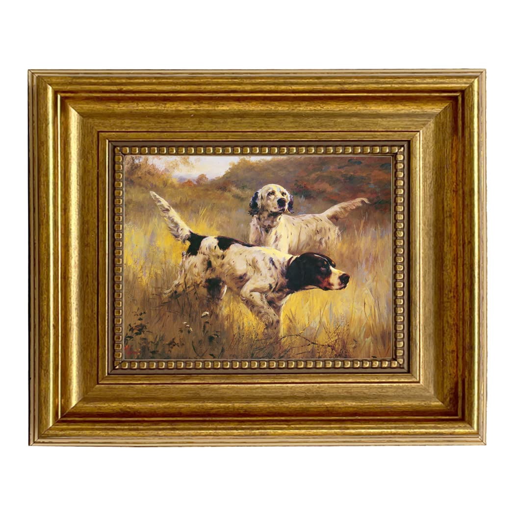 English Setter Painting