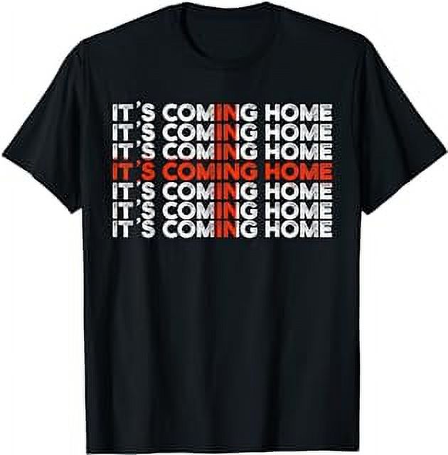 English Soccer It's Coming Home England Flag T-Shirt - Walmart.com