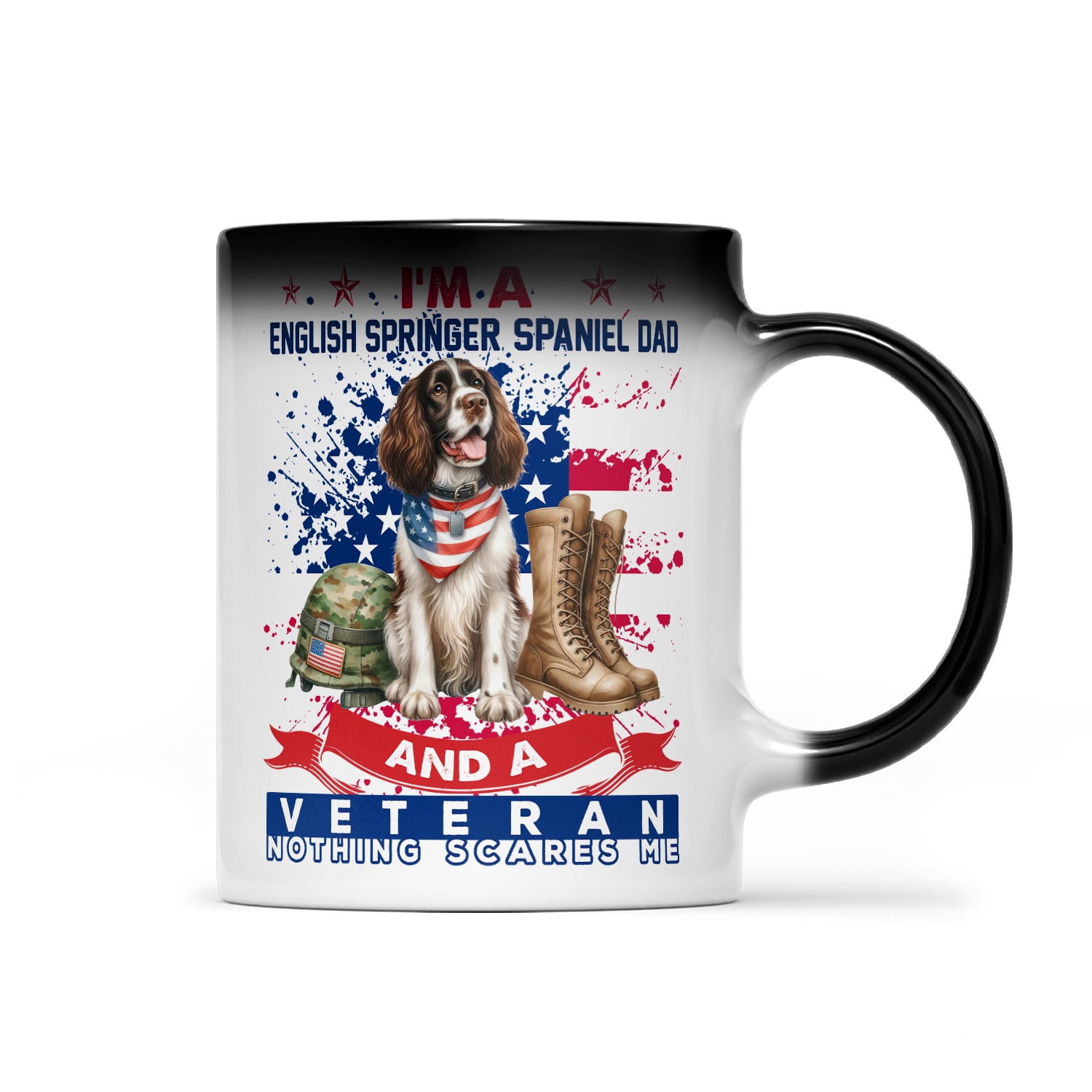 I'm a English Springer Spaniel Dad and a Veteran, Nothing Scares me ...