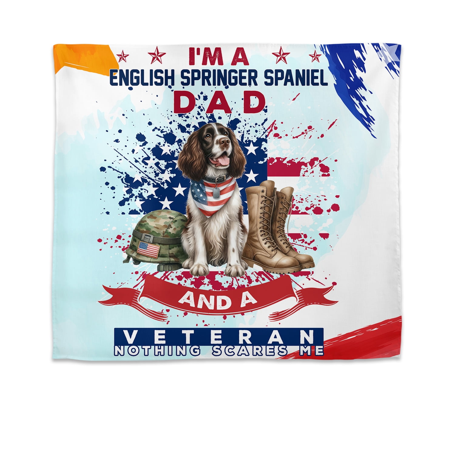 I'm a English Springer Spaniel Dad and a Veteran, Nothing Scares me ...