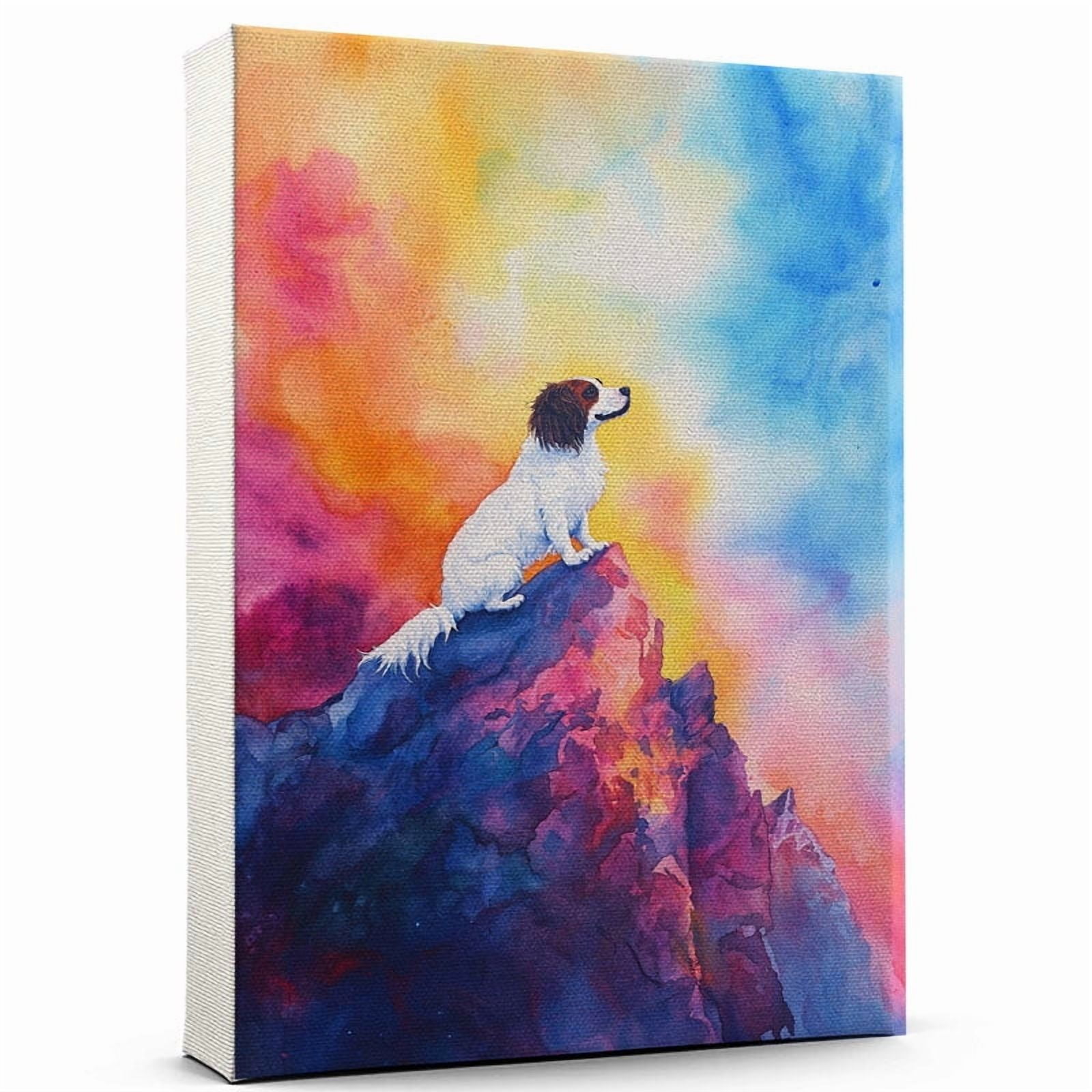 English Springer Spaniel Dog Canvas Climbing Canvas – Funny English ...