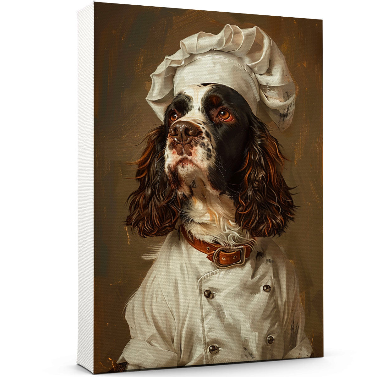 English Springer Spaniel Dog Chef Poster, English Springer Spaniel Dog ...