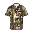 English Springer Spaniel Dog Hawaiian Shirts For Men, Summer Short ...