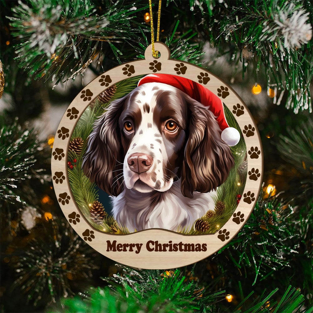 English Springer Spaniel Dog Ornament, English Springer Spaniel Dog ...