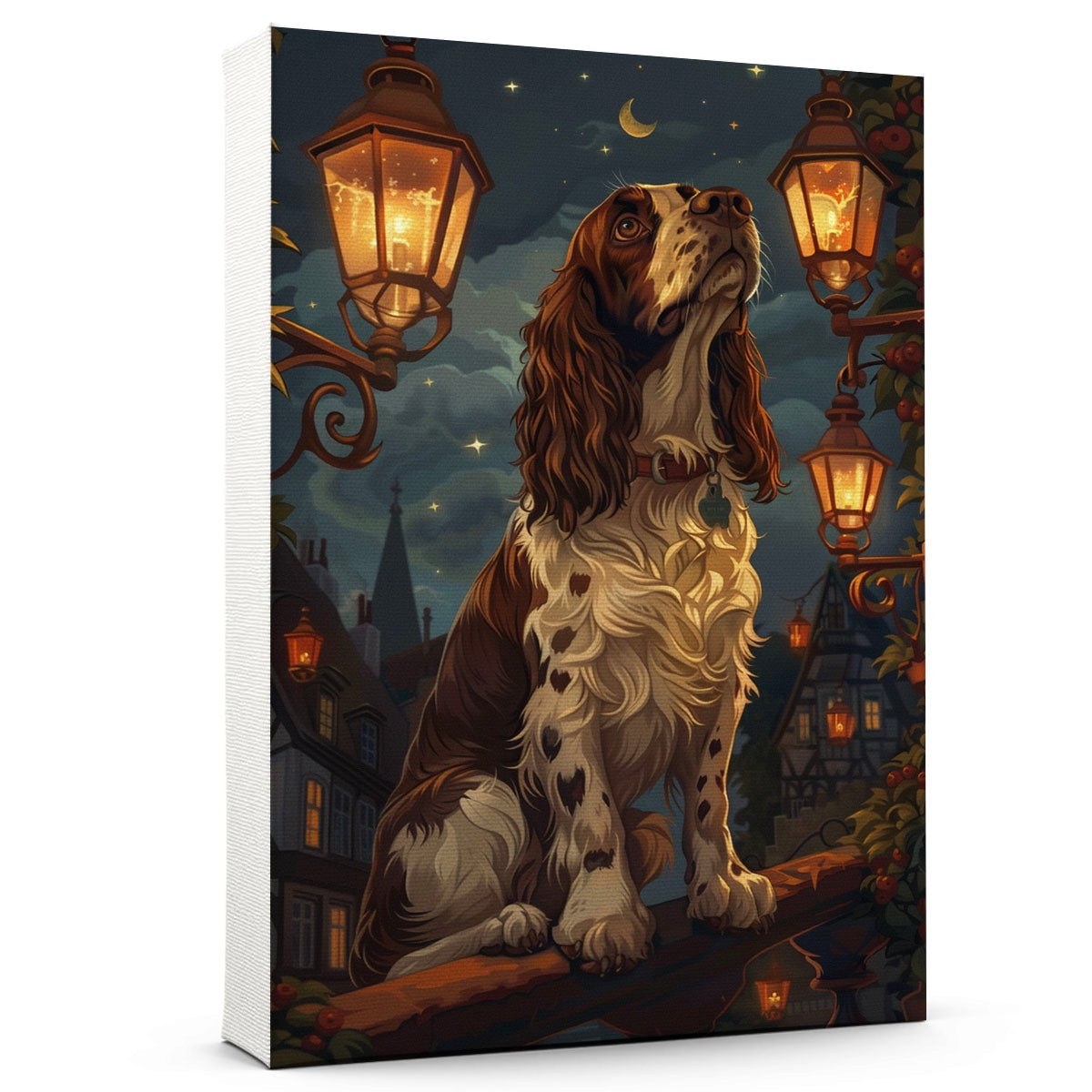 English Springer Spaniel Dog Picture Fantastic Poster Unframe, English ...