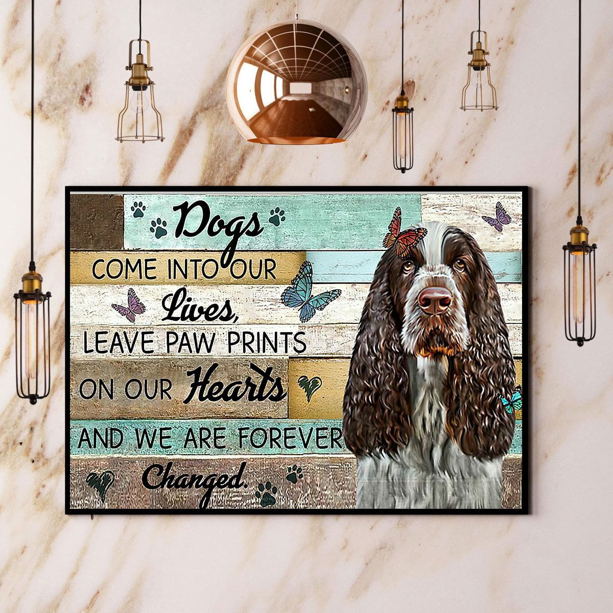 English Springer Spaniel Dogs Come Into Our Lives Leave Paw Prints On ...