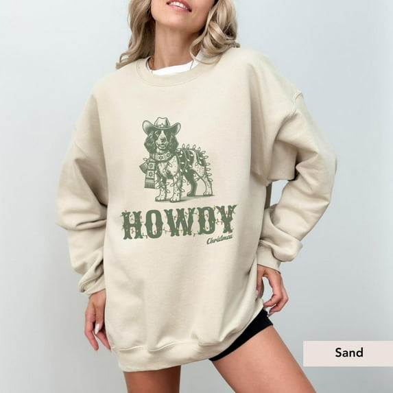 English Springer Spaniel Howdy Sweatshirt, Springer Spaniel, Dog , Dog ...