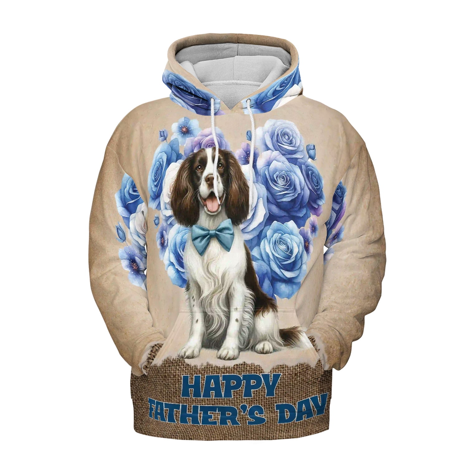 English Springer Spaniel Proud Dad Happy Father's Day All Over Print 3D ...