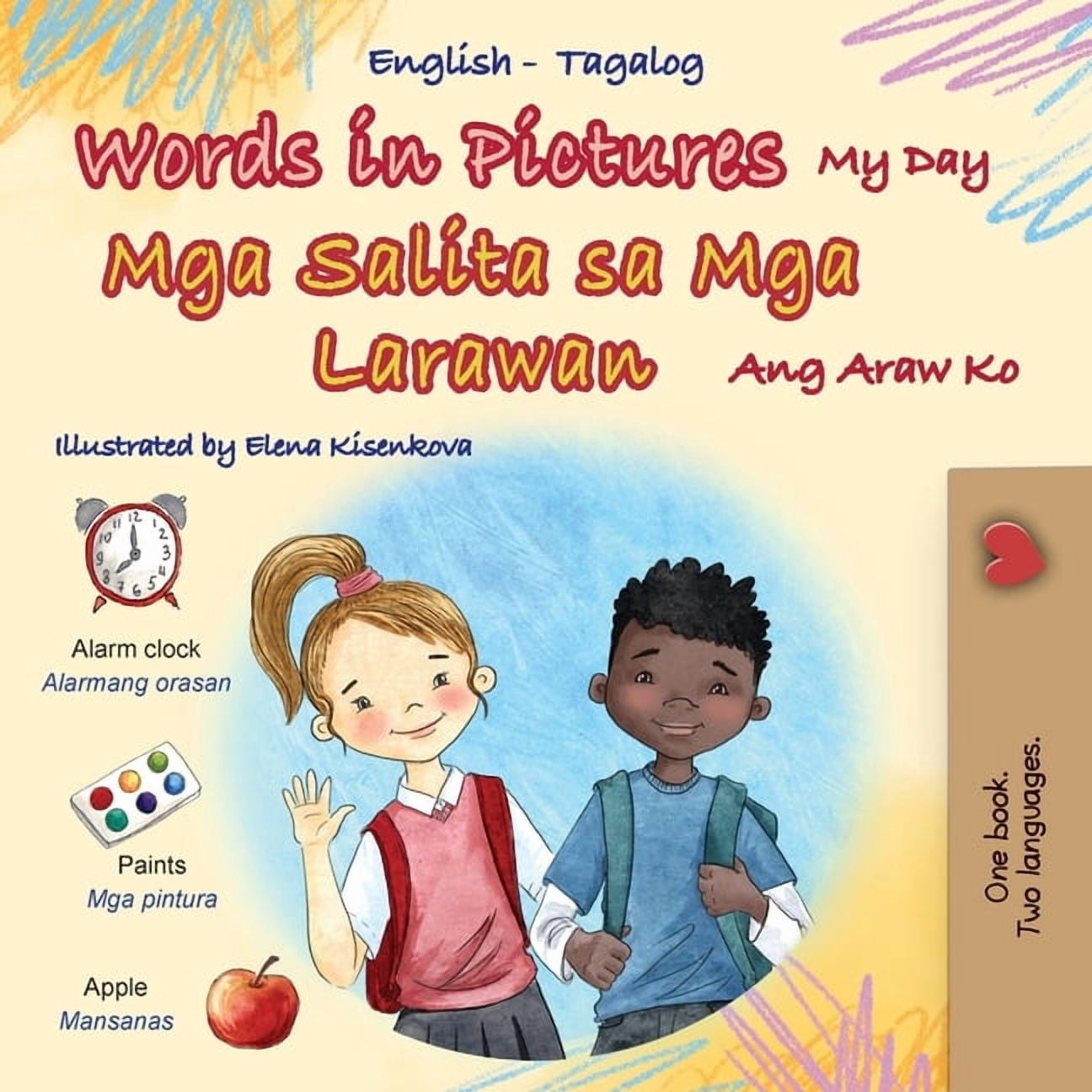 English Tagalog Bilingual Collection Words in Pictures - My Day ...