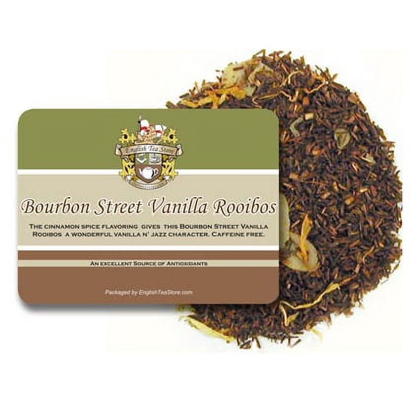 English Tea Bourbon St Vanilla Rooibos Caffeine Free Tea Loose Leaf ...