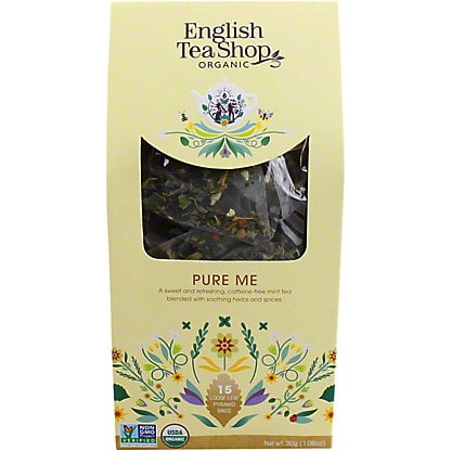 English Tea Shop Organic Pure Me Tea, 15 ct - Walmart.com