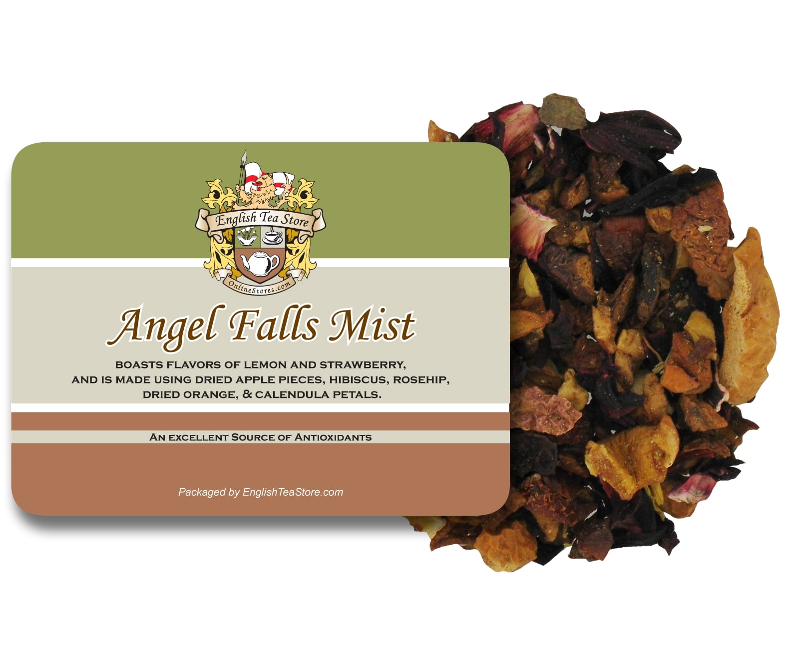 English Tea Store Angel Falls Mist Herbal Tea - Loose Leaf - 16oz ...