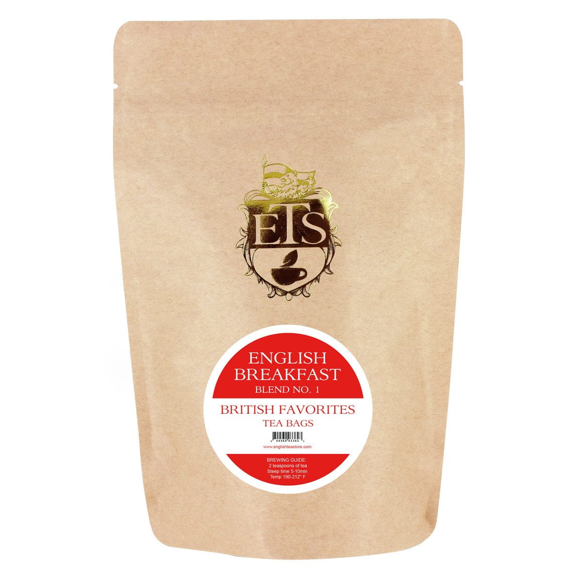 English Breakfast Tea | Blend No. 1 | 25 English-Style Teabags | Strong ...