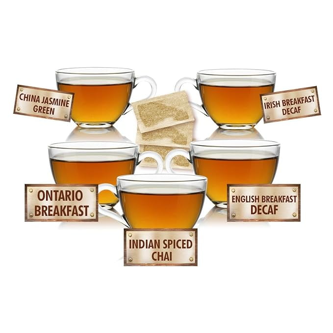 English Tea Store - Delightful Tea Sampler | Set Of 5 Distinct Tea ...